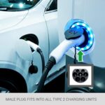 Type 2 to Type 2 Tesla Model Y charging cable 32A