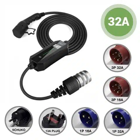 BMW Multi adapter charger For 10A - 32A Sockets