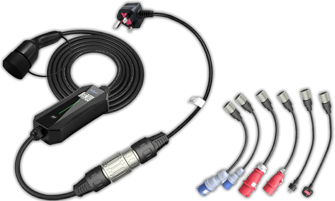 EV Charging Cables For Type 1 & Type 2 Electric Vehicles