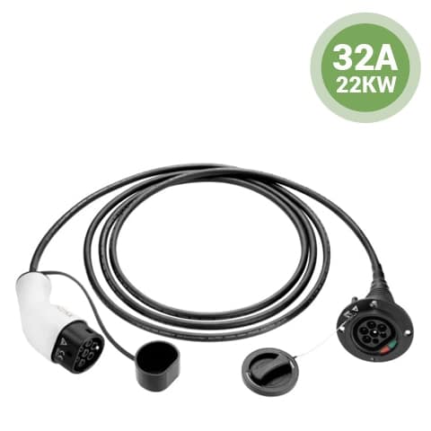 Type 2 Extension Cables. Cable bag & Free Shipping.